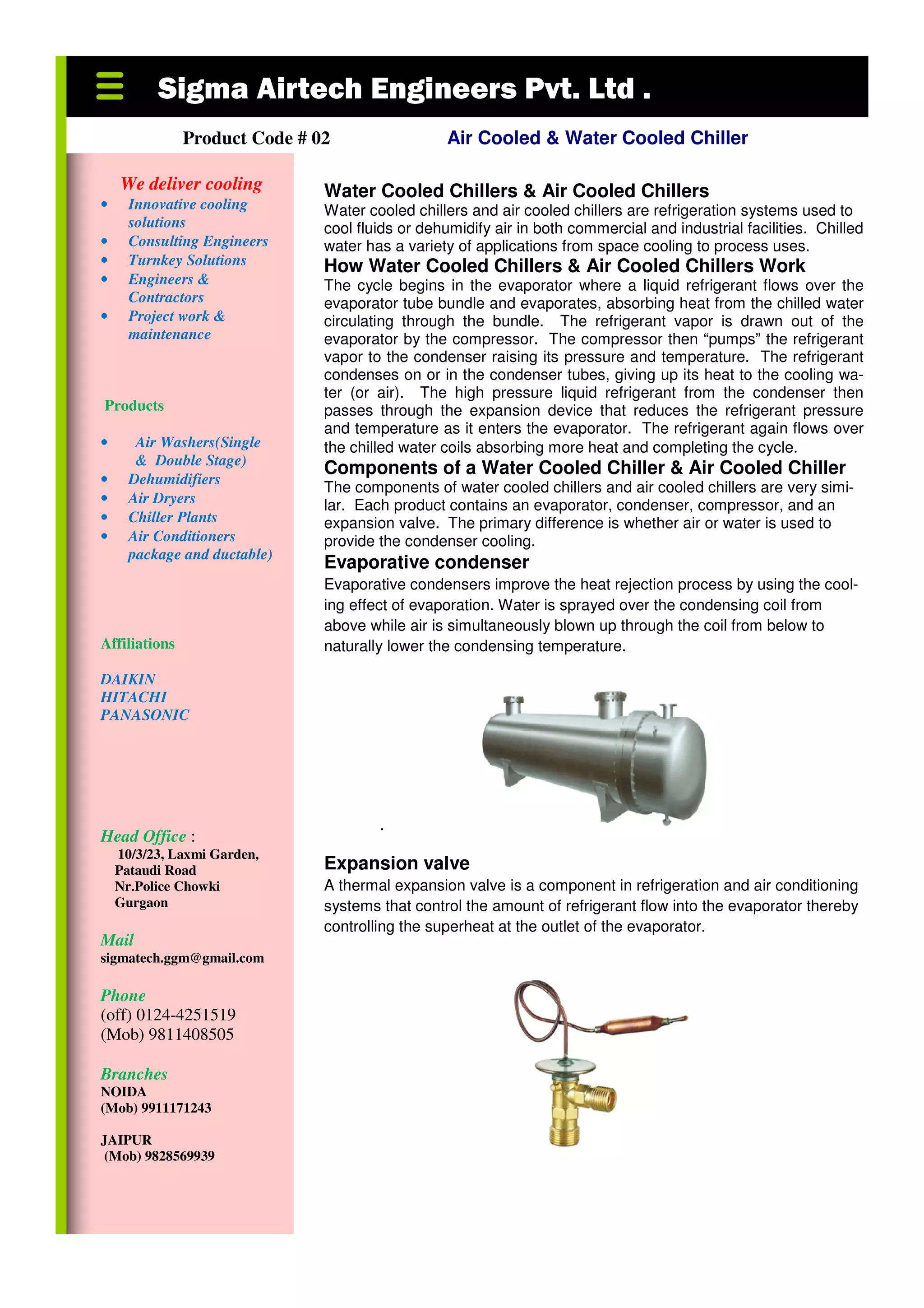 Chillers Pdf