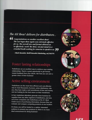 Trade Show Brochure | PDF