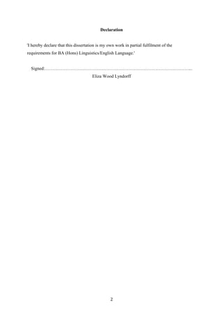 BA Dissertation | PDF