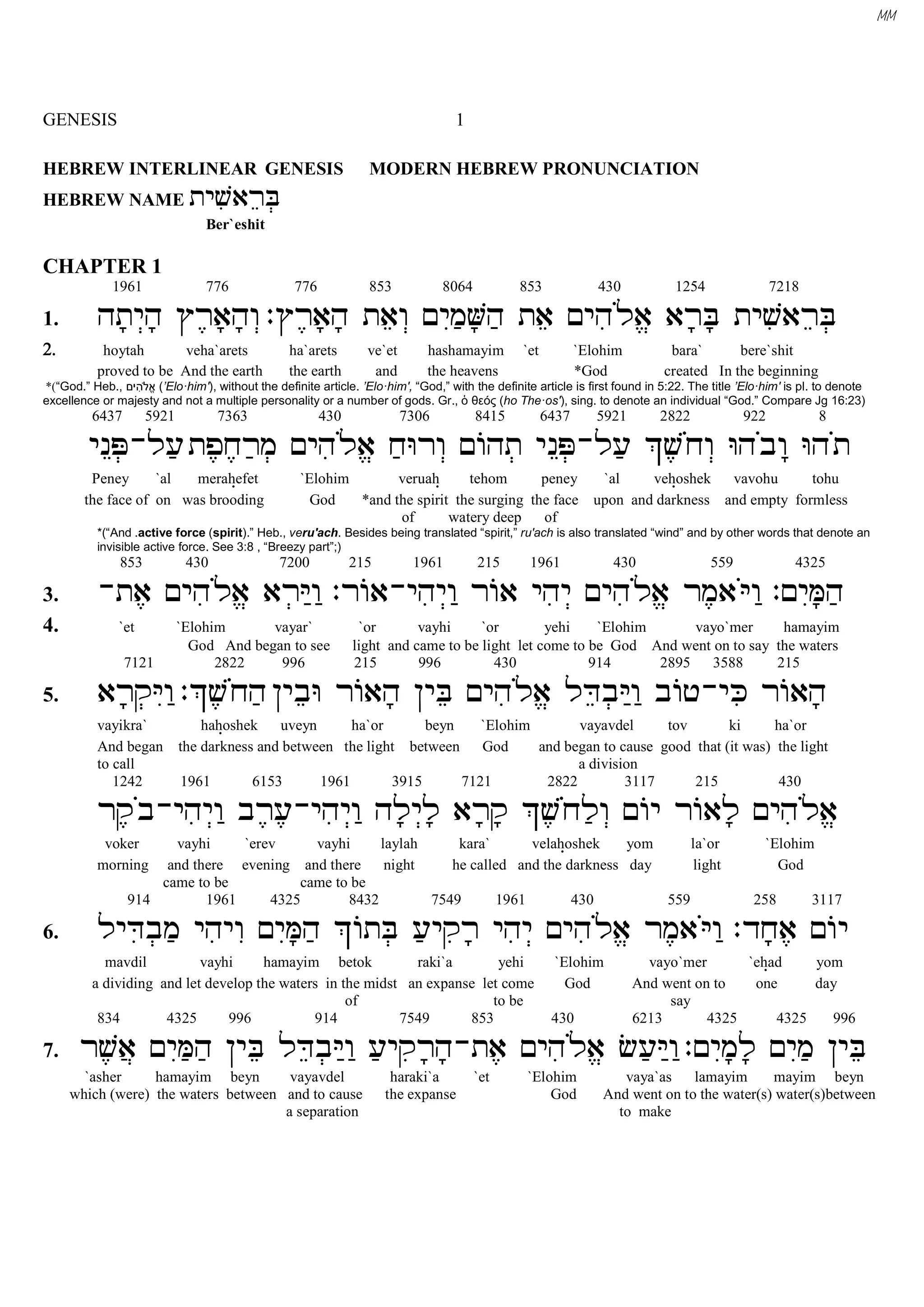 HEBREW INTERLINEAR.doc 1-229-signed | PDF