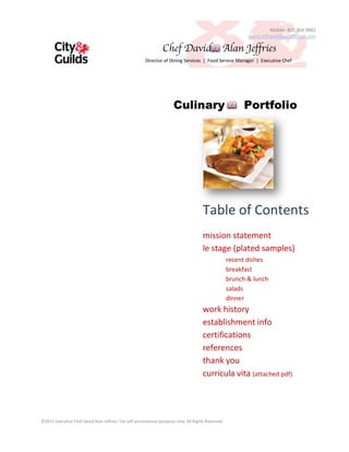 DAJ-CulinaryPORTFOLIO_Spring2016 | PDF