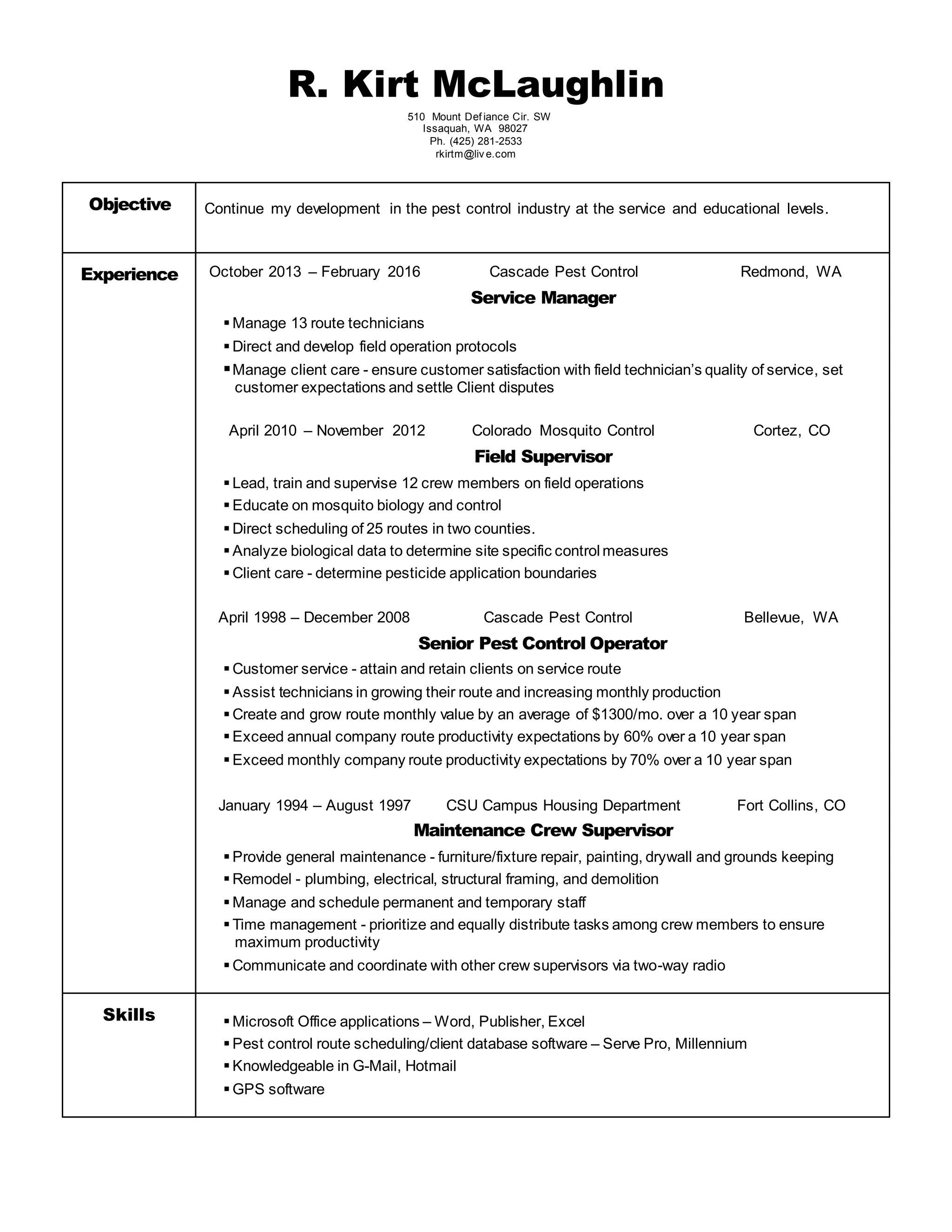 KMcLaughllin Resume - Copy | DOCX
