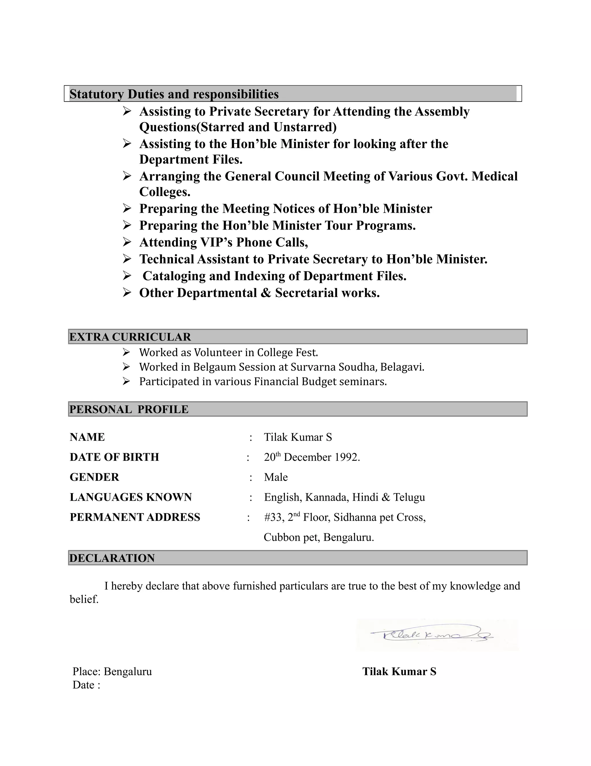 Resumes (3) | DOC | Technology & Computing