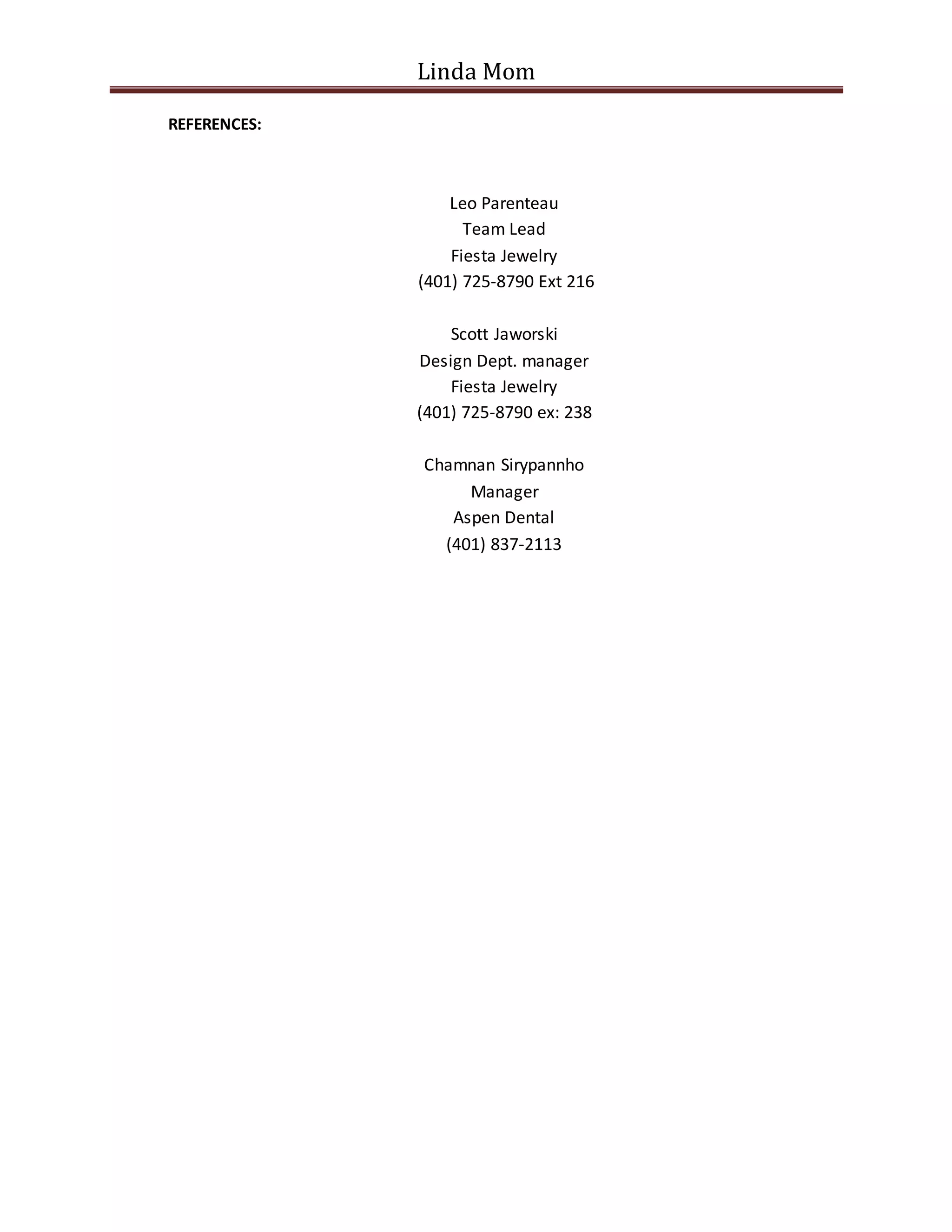 resume.docx1 | DOCX | Business | Business and Finance