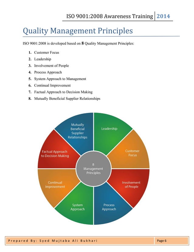 ISO 9001_2008 Awareness Training | PDF