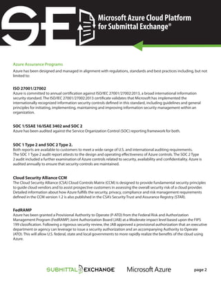 Flyer- Cloud Environment Overview- Microsoft Azure | PDF