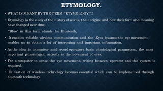 Blue Eyes Technology | PPT
