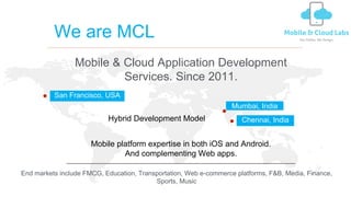 MCL Corporate Presentation - 0416 | PPT
