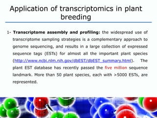 Transcriptomics | PPTX