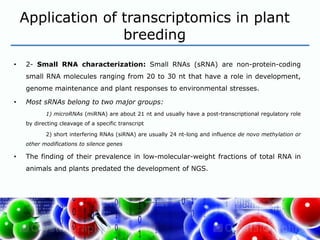 Transcriptomics | PPTX