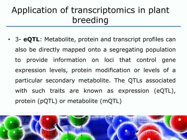 Transcriptomics | PPTX