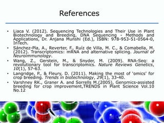Transcriptomics | PPTX