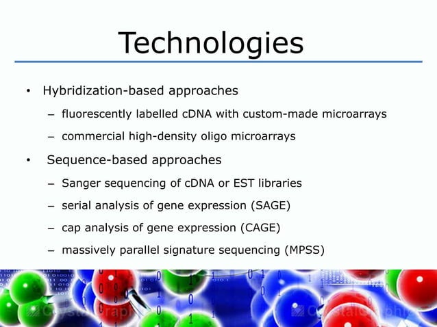 Transcriptomics | PPTX