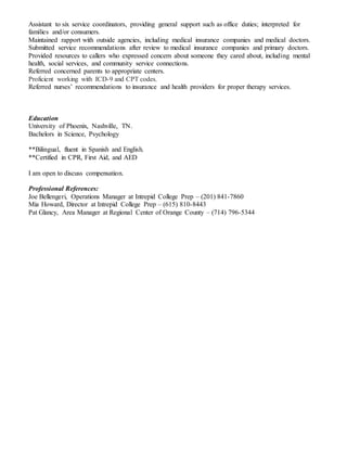 Beatriz Resume | PDF