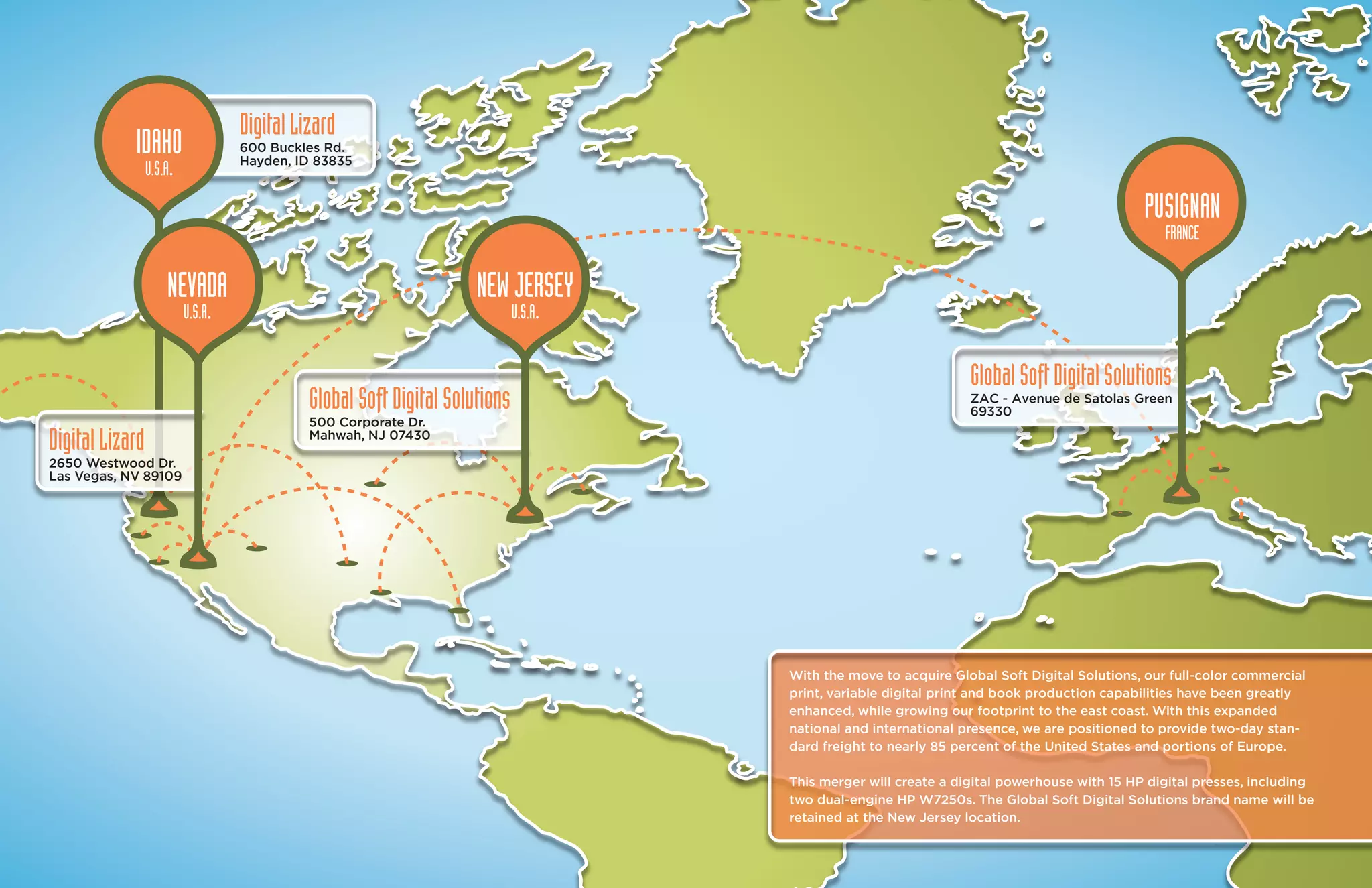 DL Locations Map | PPT