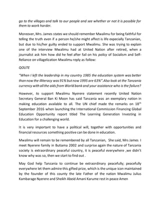 JULIUS NYERERE 2 | PDF