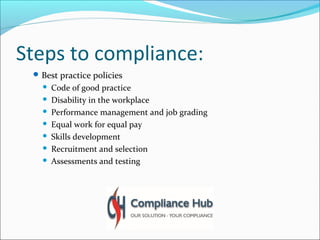 Employment Equity Presentation | PPT