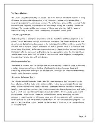 theta dance proposal 1 final | DOCX