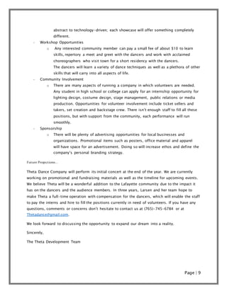 theta dance proposal 1 final | DOCX