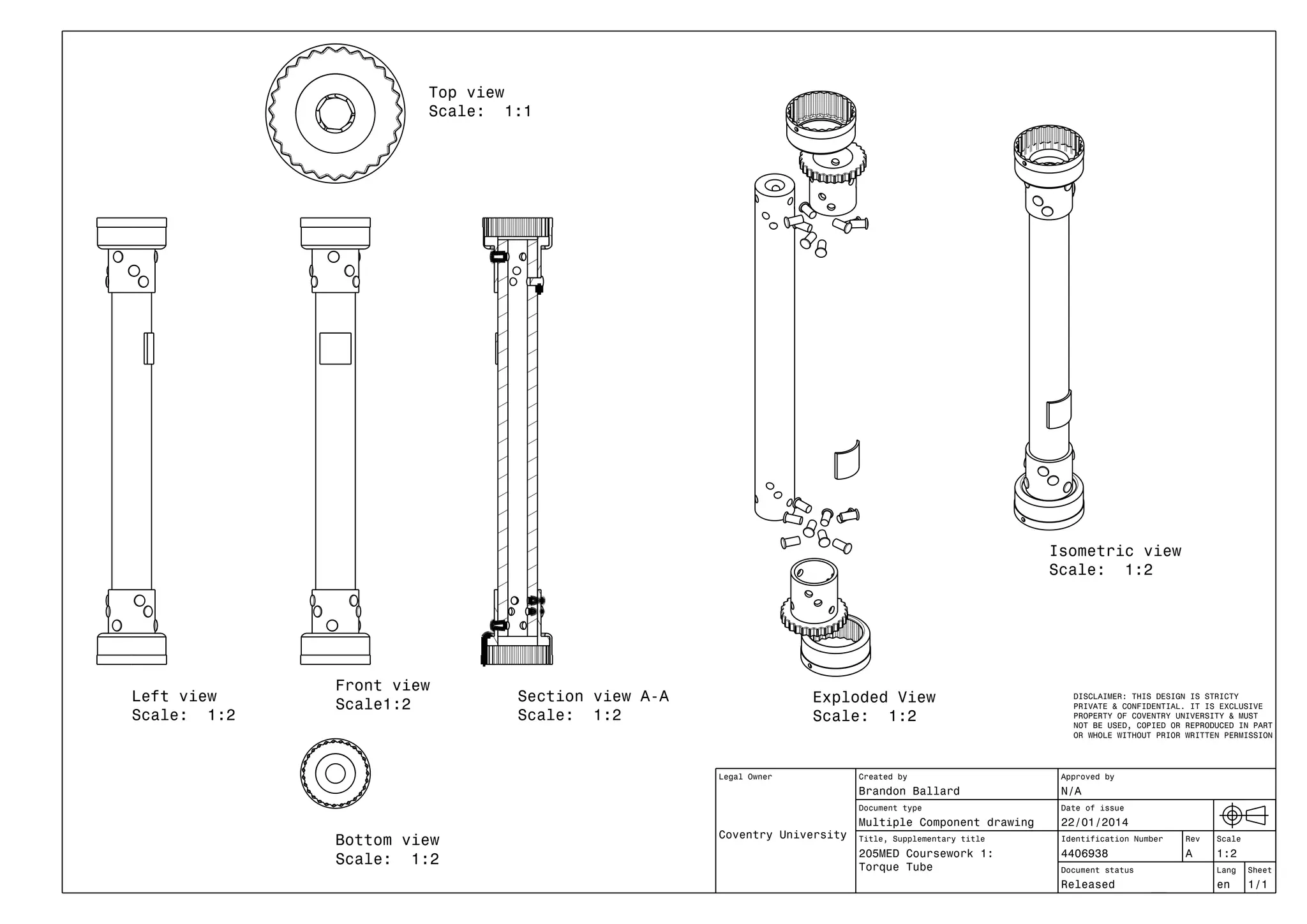 Torque Tube Assembly | PPT