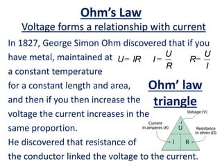 Ohms Law Definition