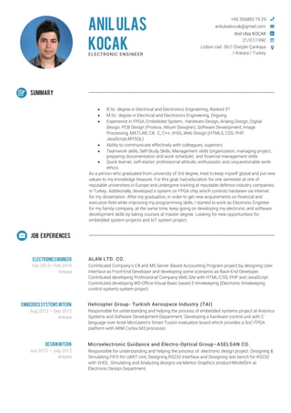 AUK - CV WO Ref | PDF