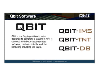 QMI Services - Capabilities 2015 | PPT
