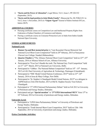 shruti sahni cv | PDF