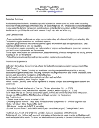 Bryce Yelverton 2015 Resume _Word Format | DOC