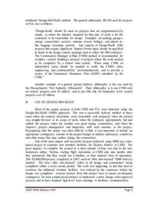 ASCE T&DI Abstract 40 - Final Paper | DOCX | Air Travel | Travel Type