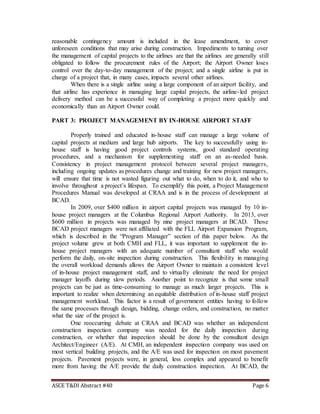 ASCE T&DI Abstract 40 - Final Paper | DOCX | Air Travel | Travel Type