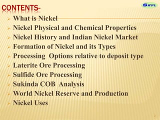 nickel Ore | PPTX