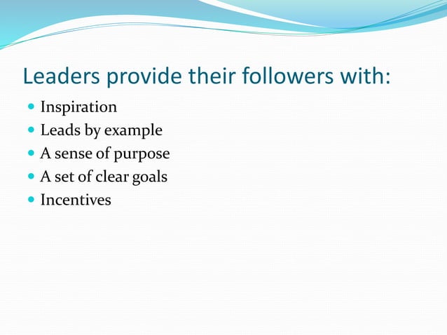 The Importance of Good Followers | PPT