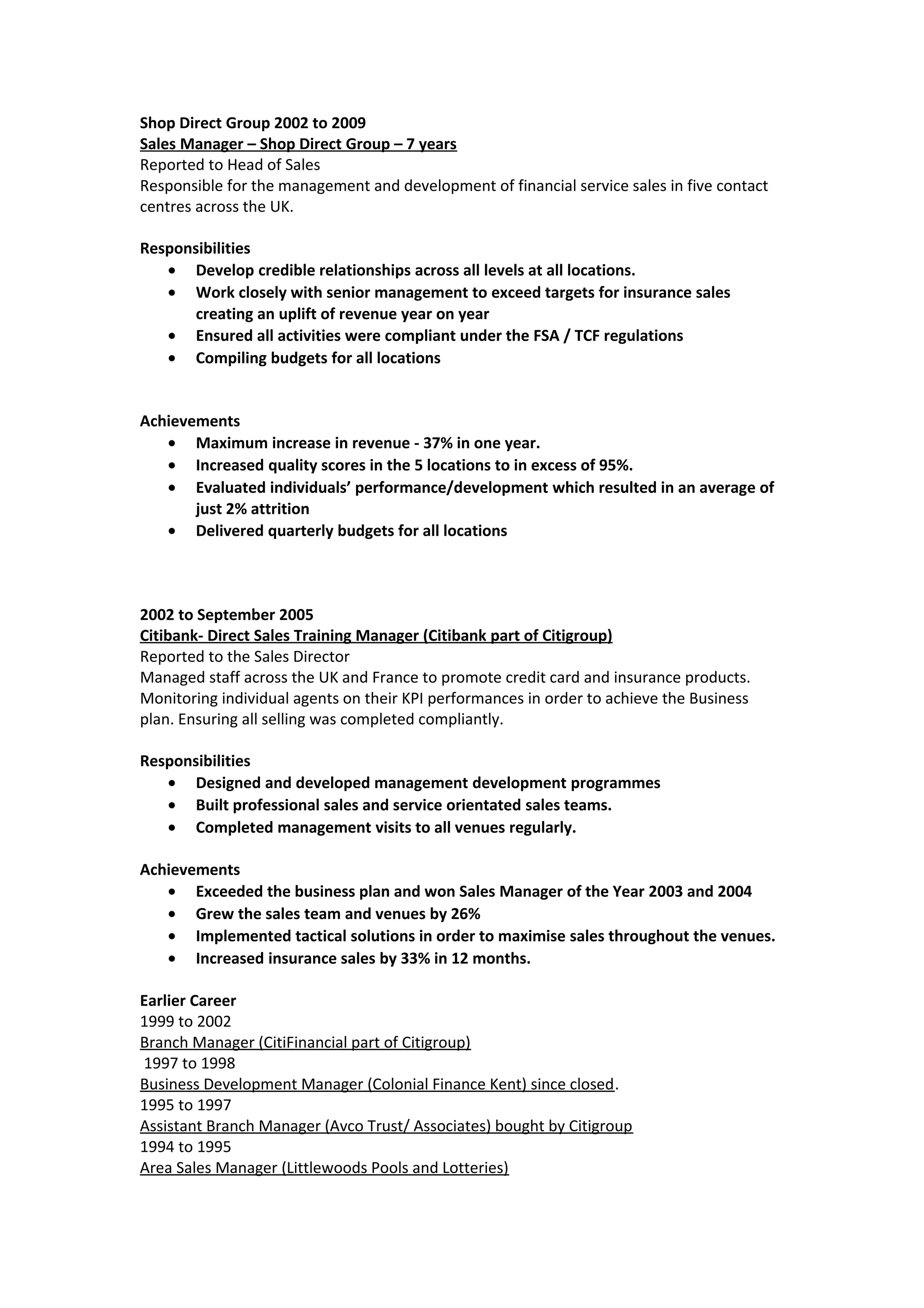Lisa Ann Whitfield CV - updated | PDF