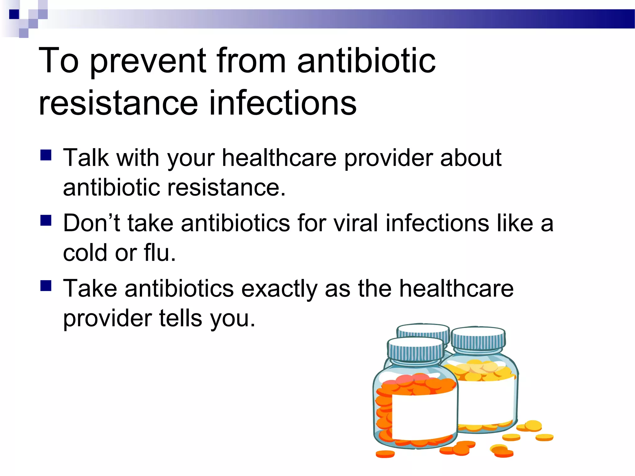 Antibiotic Resistance presentation | PPT