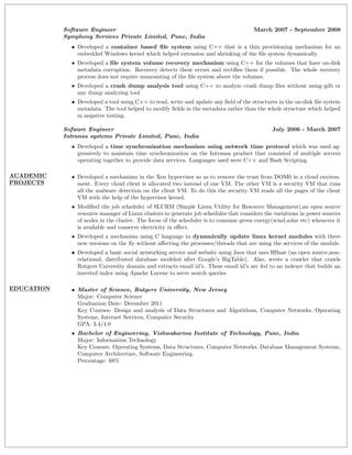 ResumeJagannath | PDF