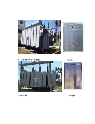 Practice in Electrical Power Substation Selite Tirane 110-35-10 kV | PDF