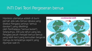 Karakteristik lapisan bumi Dan Pergeseran Benua - Adam Sufi Ibrahim | PPT