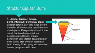 Karakteristik lapisan bumi Dan Pergeseran Benua - Adam Sufi Ibrahim | PPTX