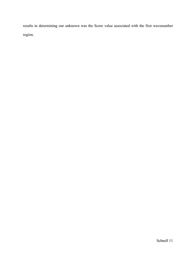 Ftir Lab Report Pdf