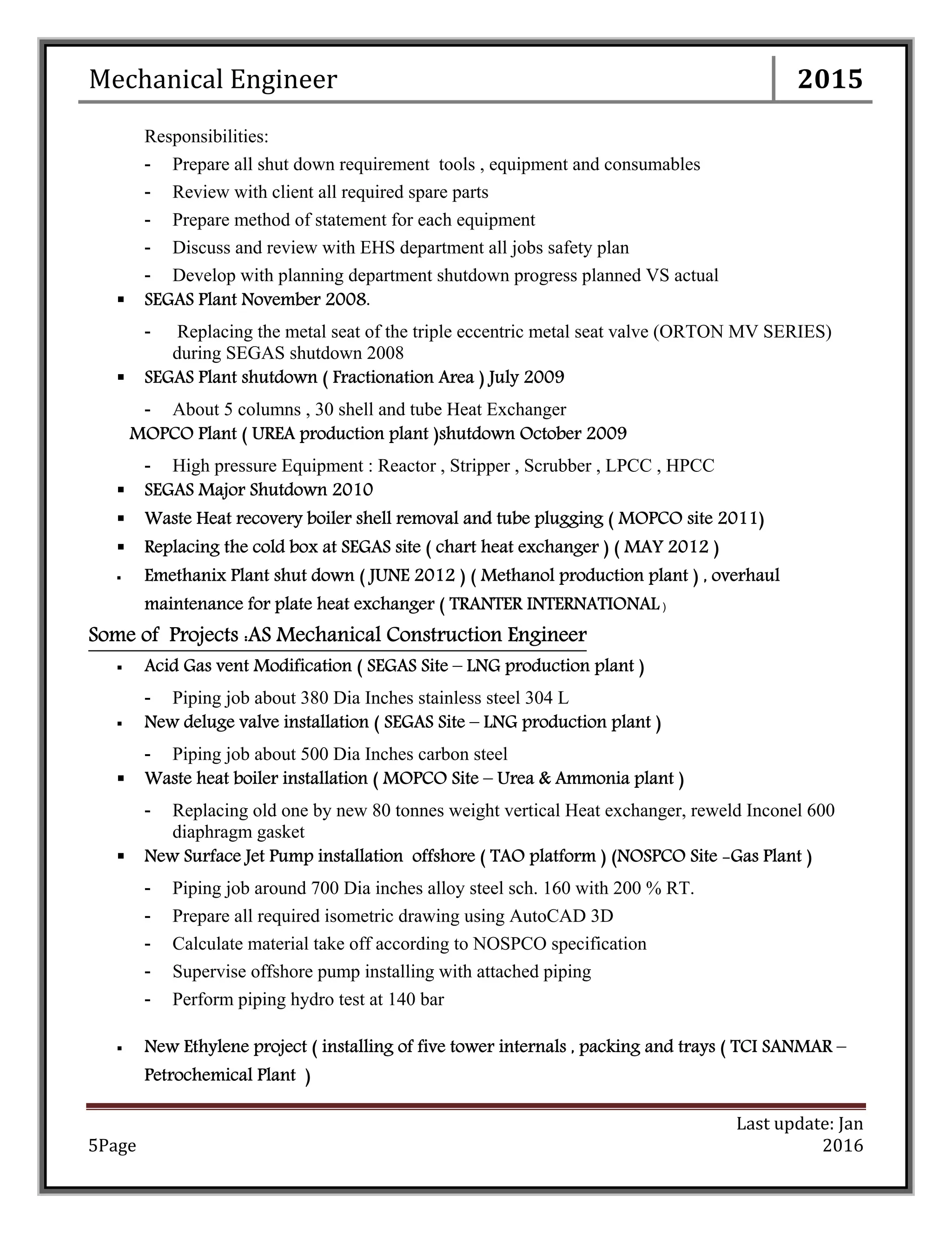 khalid mowafy CV | PDF