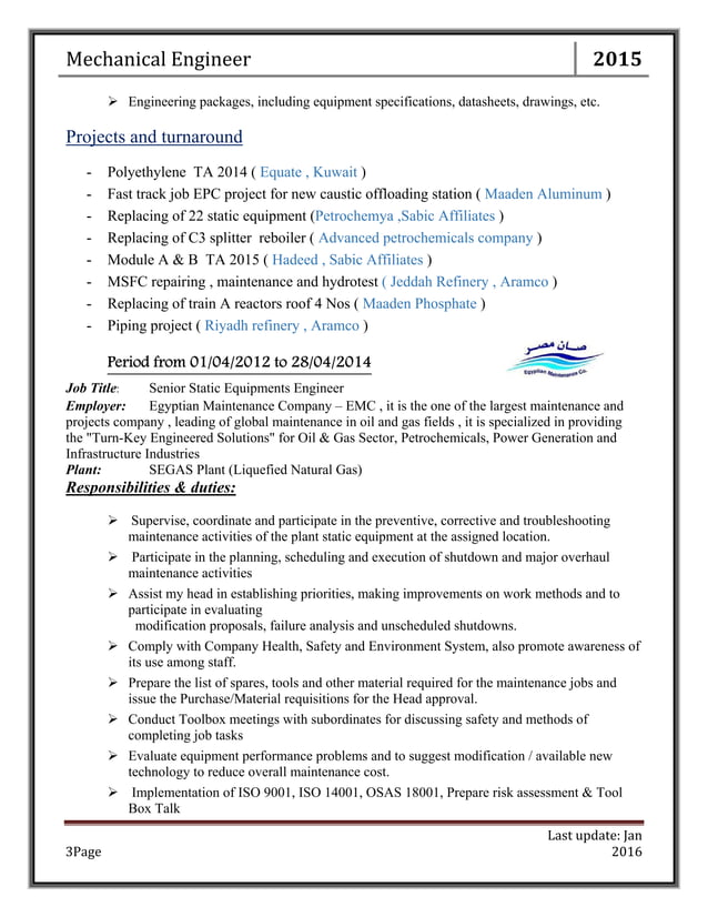 khalid mowafy CV | PDF