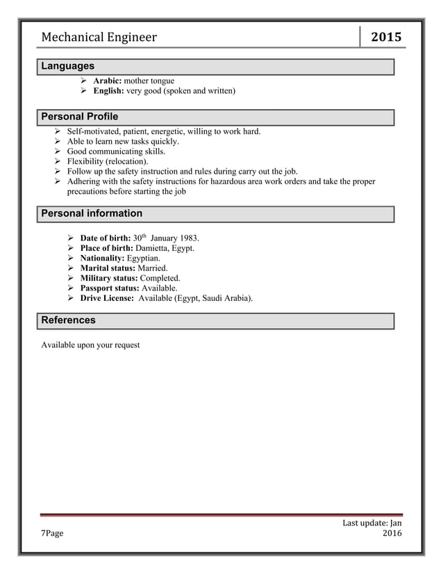 khalid mowafy CV | PDF
