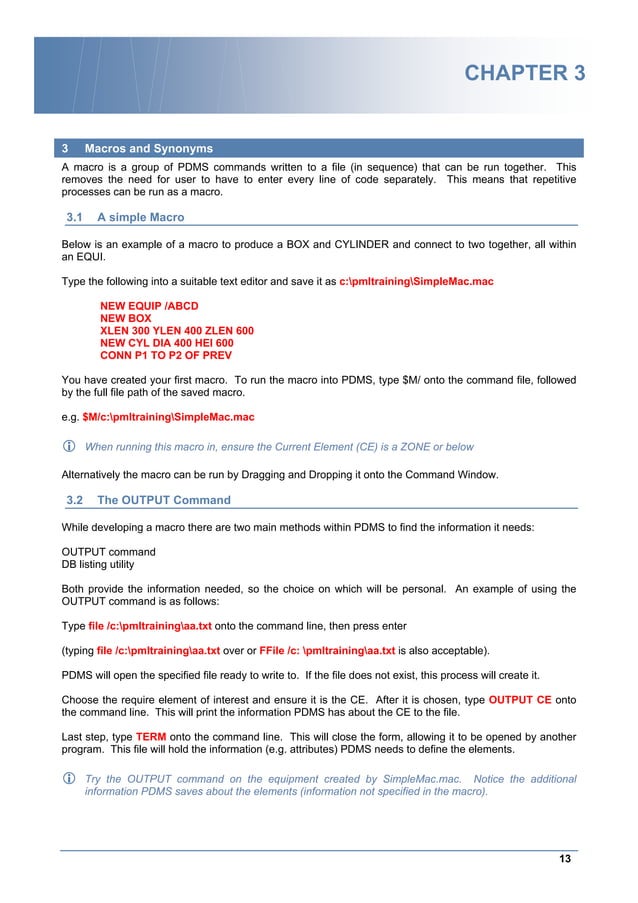Programmable Macro Language (Basic) | PDF