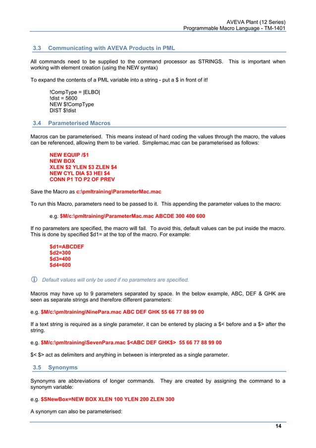Programmable Macro Language (Basic) | PDF