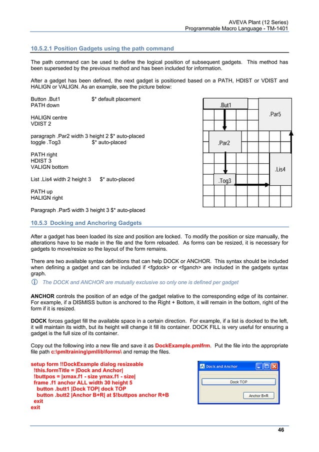 Programmable Macro Language (Basic) | PDF