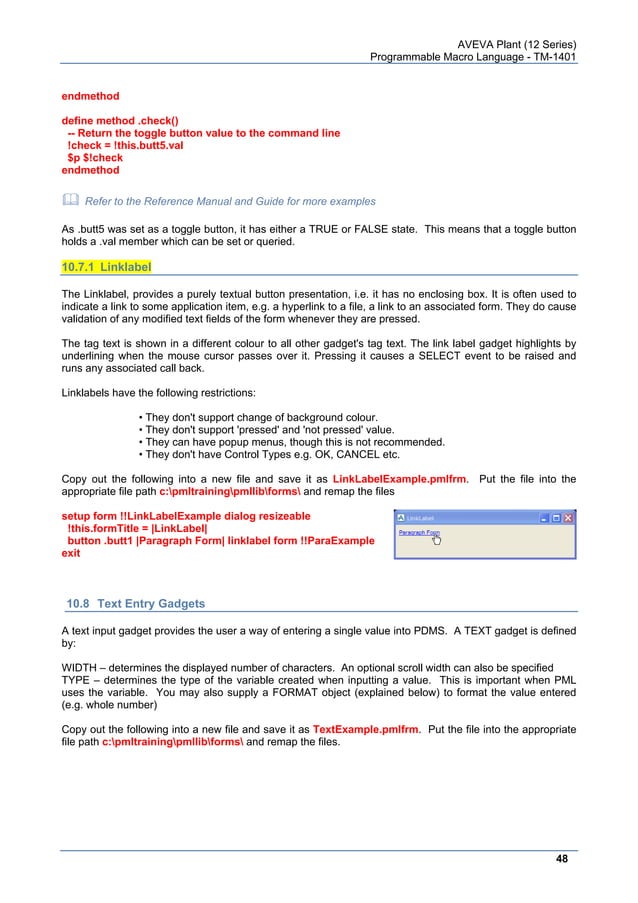 Programmable Macro Language (Basic) | PDF
