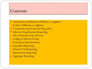 PHARAMA CO VIGILANCE | PPT