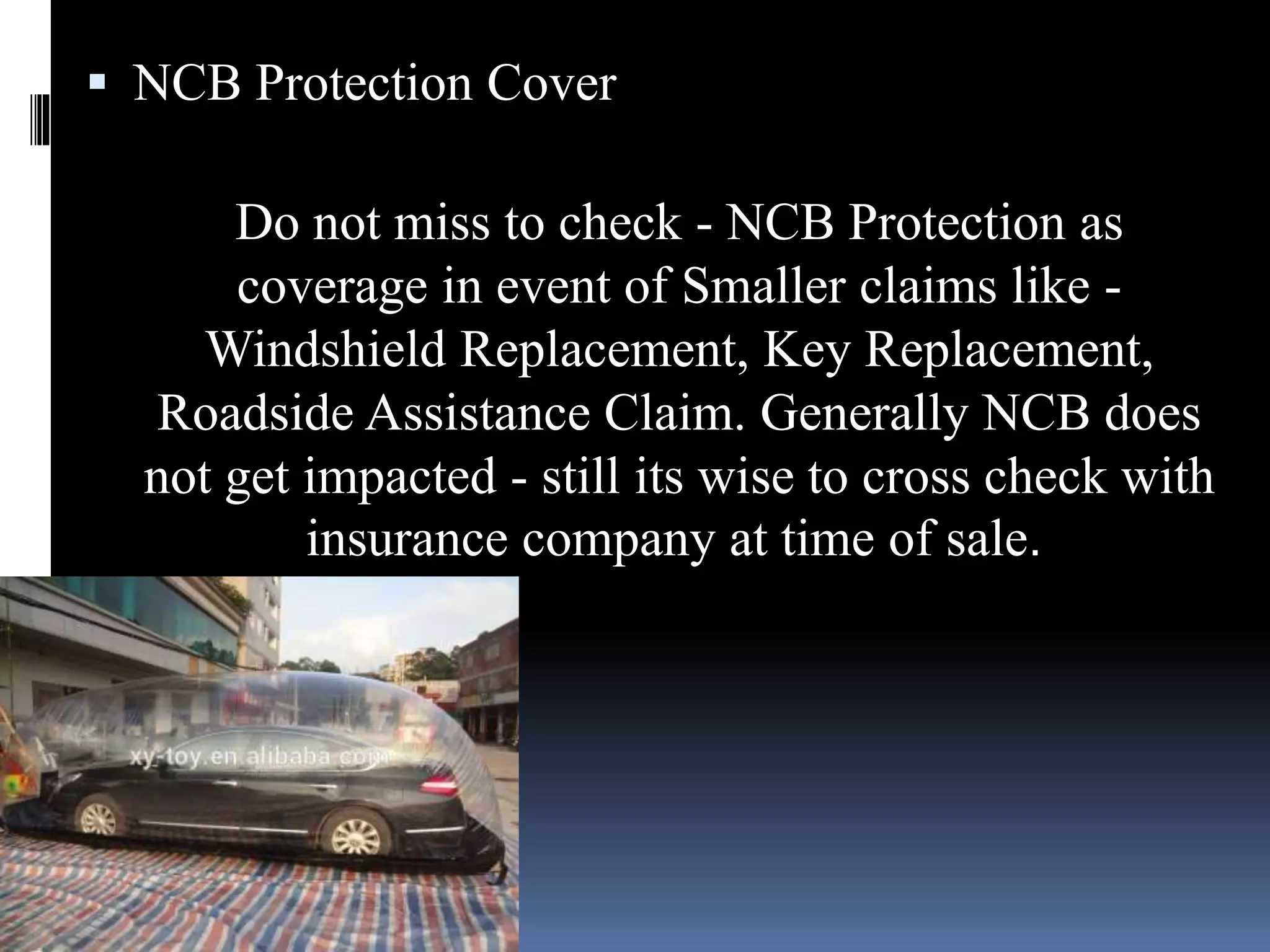 Major add on cover’s for cars. | PPTX