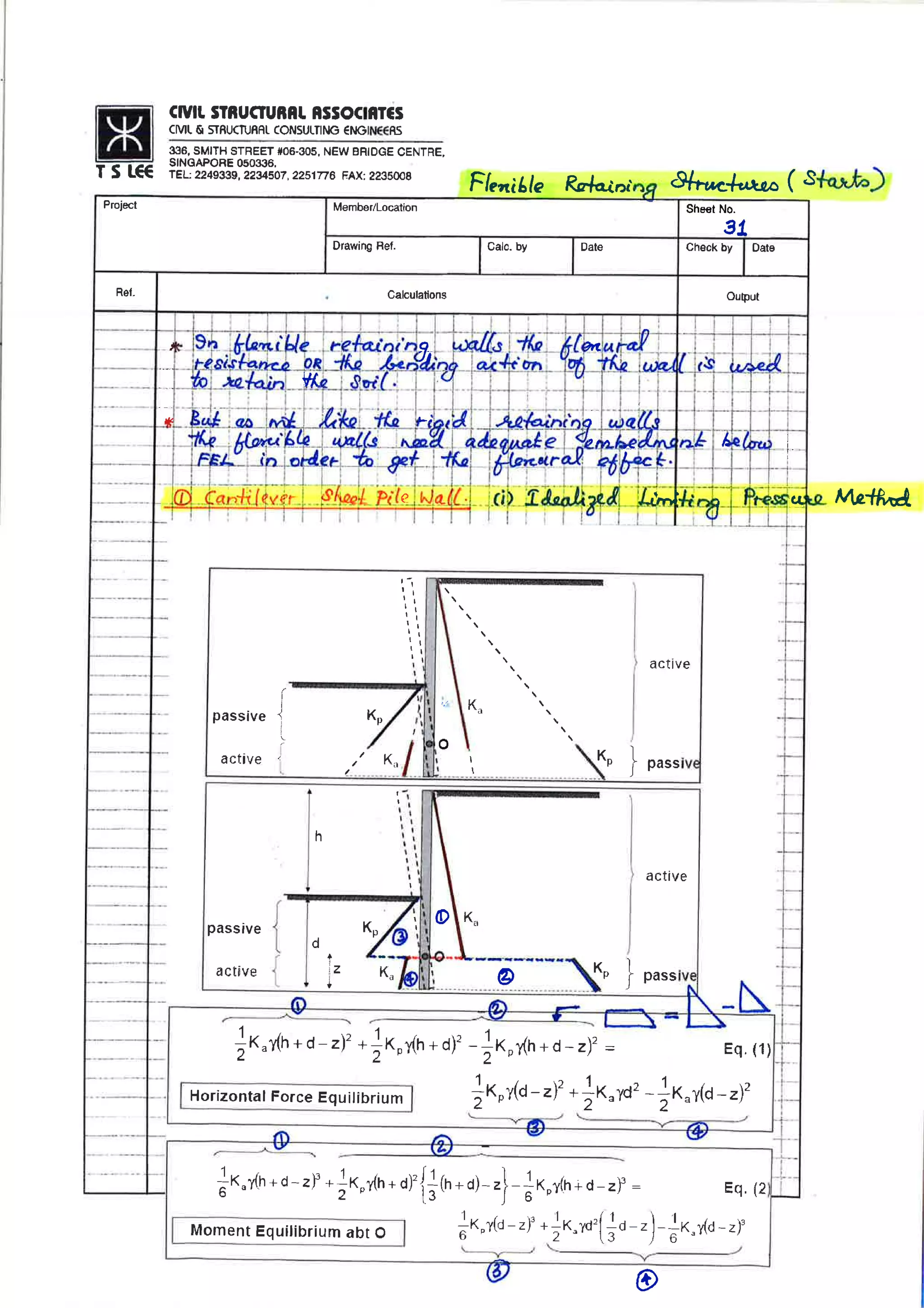 Earth Retaining Stabilizing Structures | PDF
